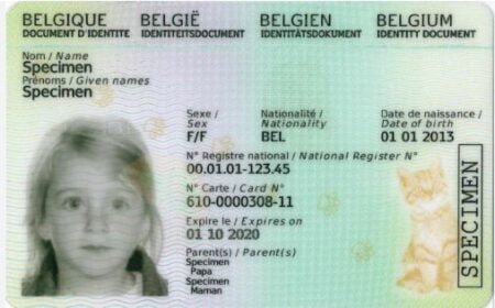 Buy Belgium ID Card » True Documents Global » New Belgian ID