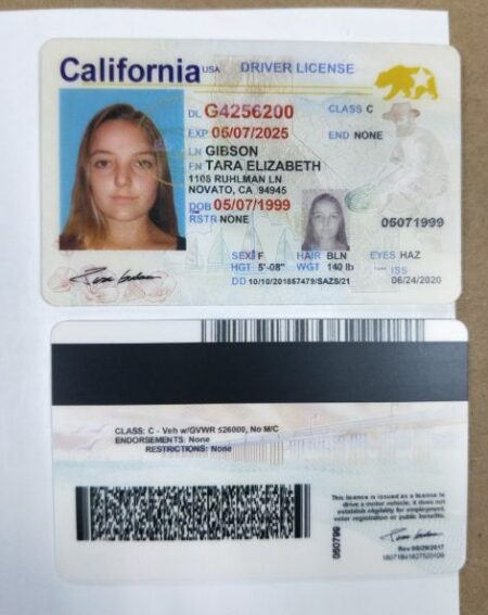 Buy California Driver's License And ID Card 2026 » CA ID