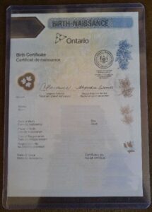 Buy Canadian Birth Certificate » True Documents Global » Legit