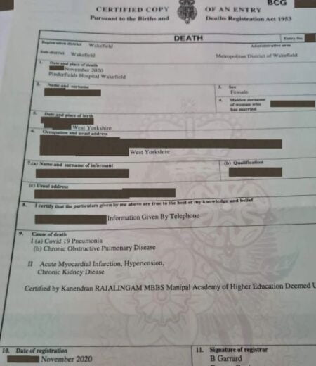 Buy Death Certificate Online 2026 » True Documents Global