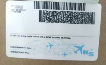 Buy Kansas Driver's License And ID Card » KS New ID And DL