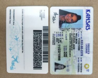 Buy Kansas Driver's License And ID Card » KS New ID And DL