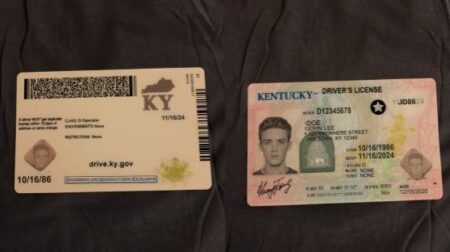 Buy Kentucky Driver's License And ID Card » Real KY DL, IDs
