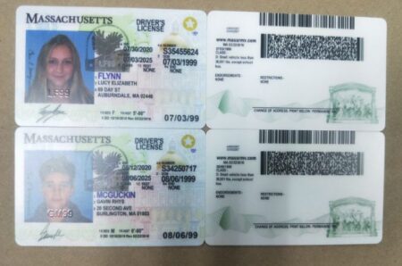 Buy Massachusetts Driver's License And ID Card 2025