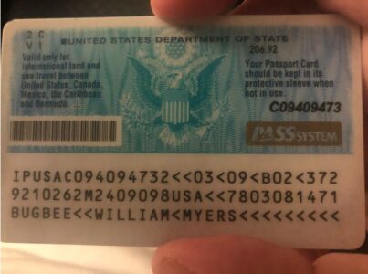 Buy Passport Card USA » True Documents Global » United States