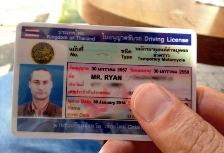 Buy Thailand Driver's License » Real Genuine Documents 2026